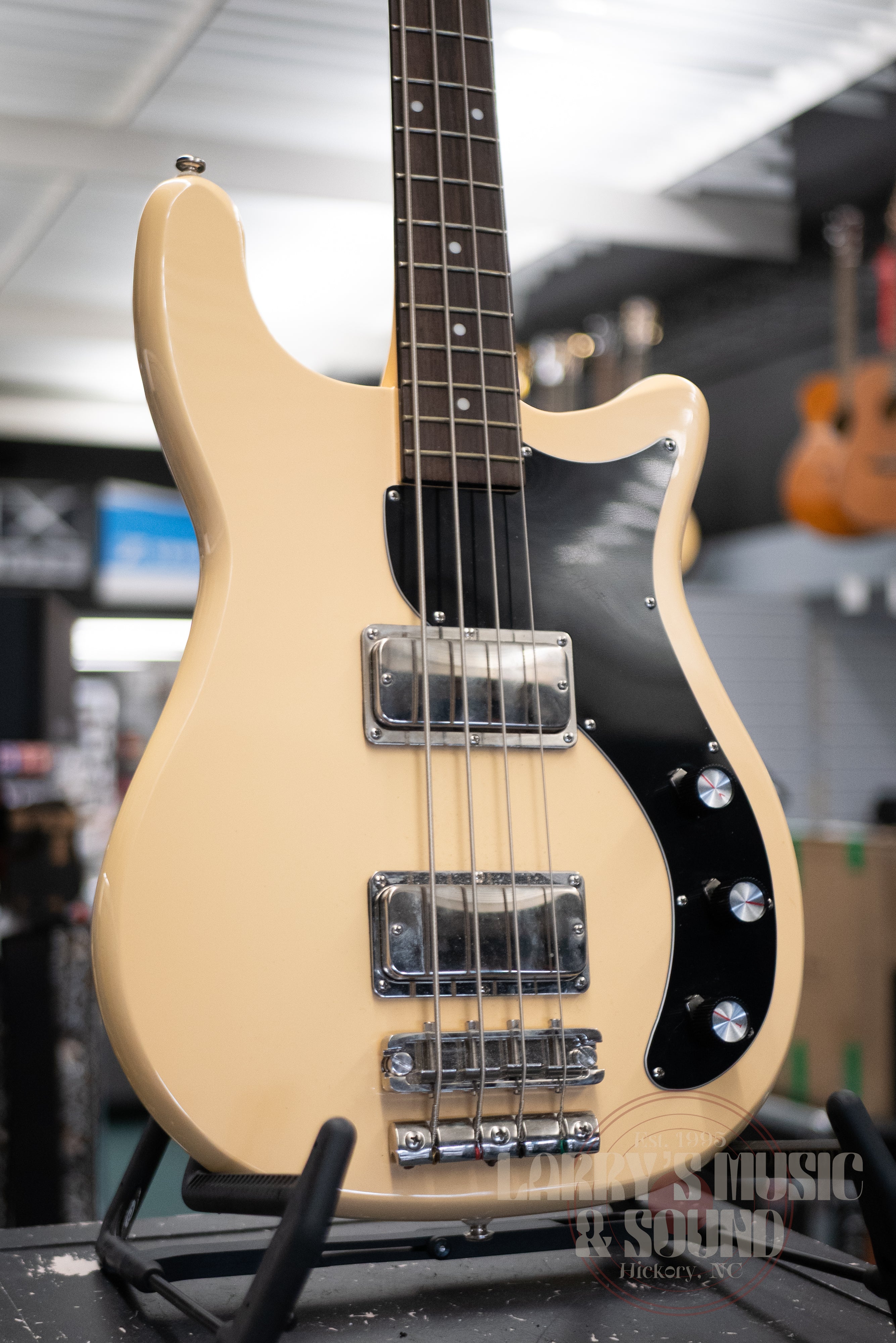 Epiphone Embassy Bass - Cream - USED – Larry's Music & Sound
