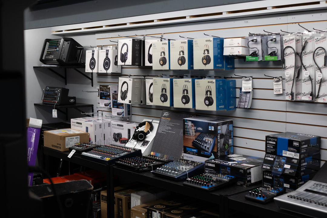 A Look Inside the Store – Larry's Music & Sound
